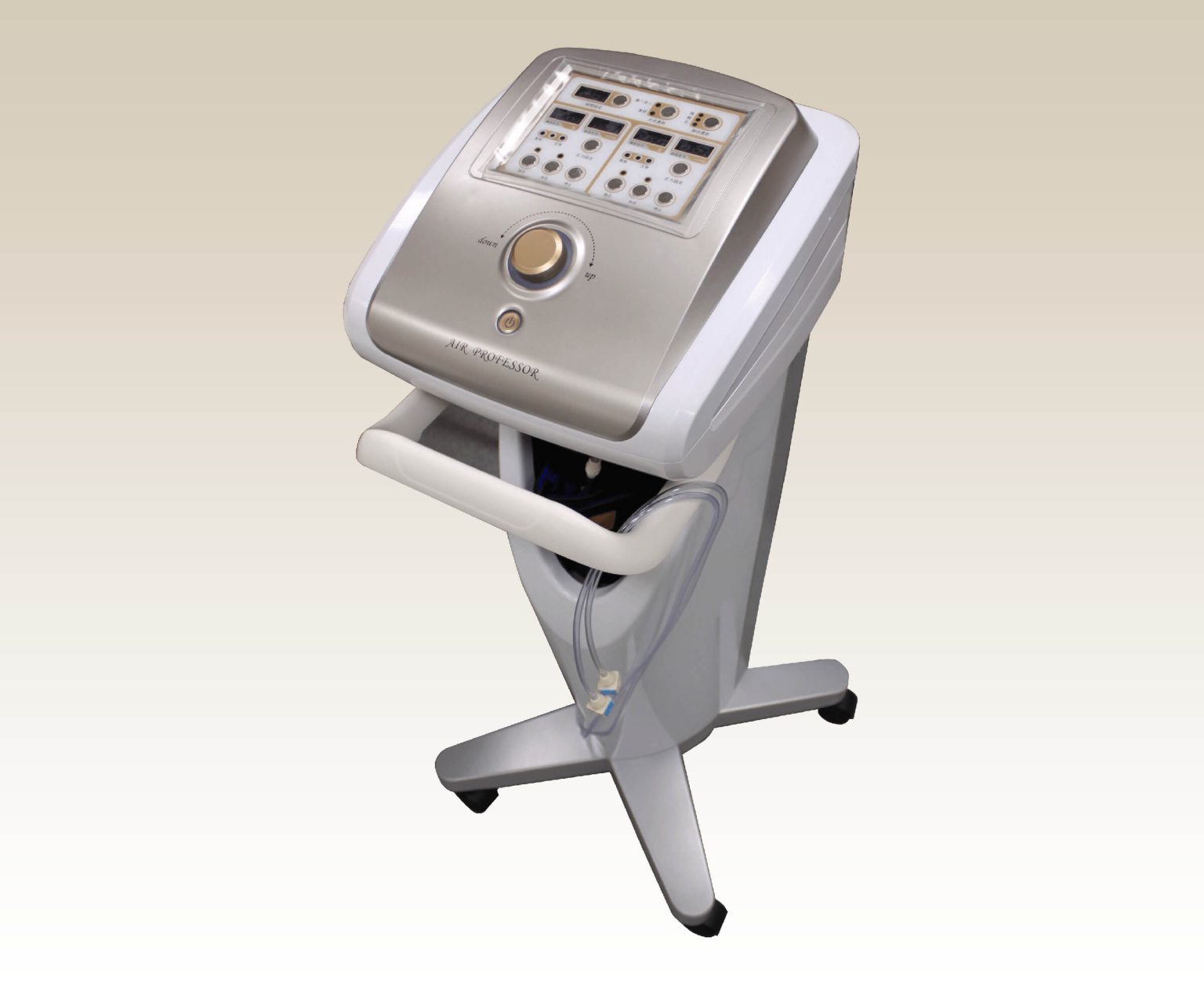 「AIR PROFESSOR TRIPLE SYSTEM」ゆがみ補正・加圧・EMS美容マシン │ 株式会社エストラボ